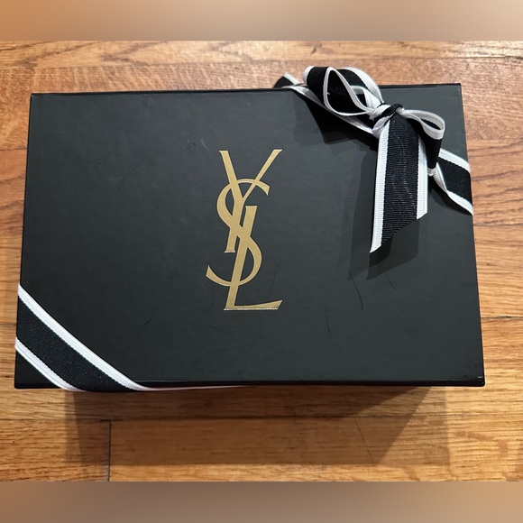 Yves Saint Laurent | Bags | Ysl Box With Ribbon Bow | Poshmark